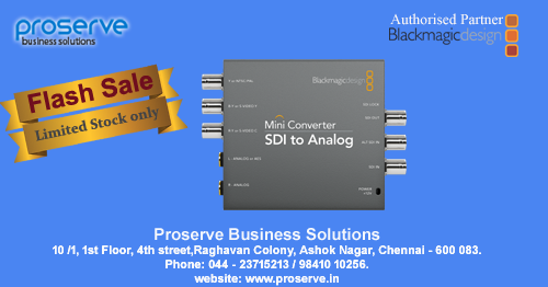 Proserve – BlackmagicDesign | Wyrestorm | IT Solutions